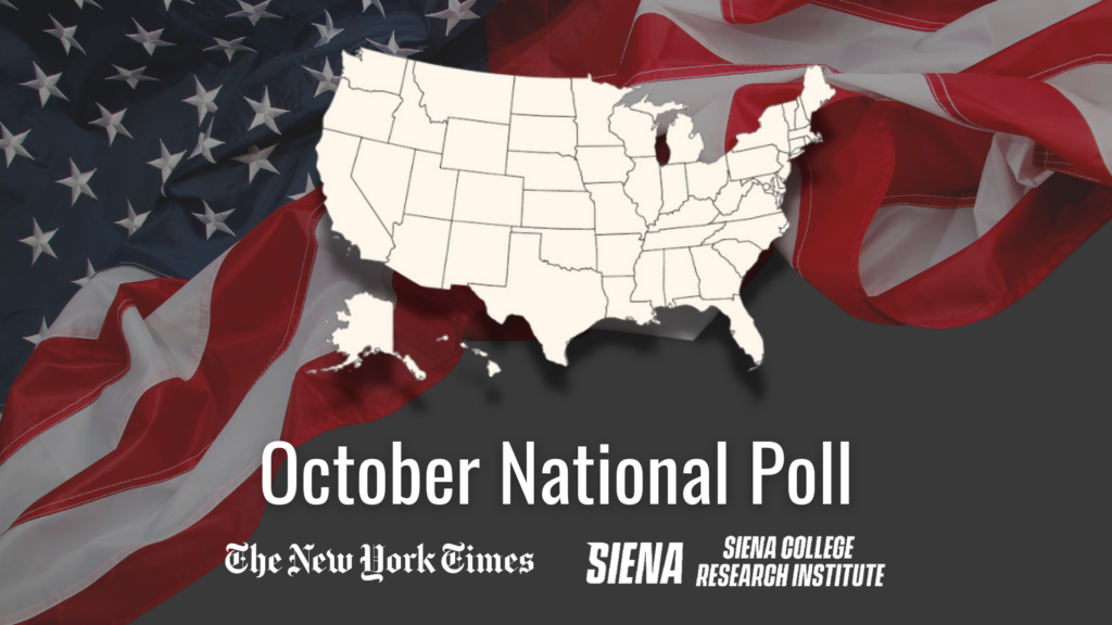 New York Times/Siena College National Poll – Siena Research Institute